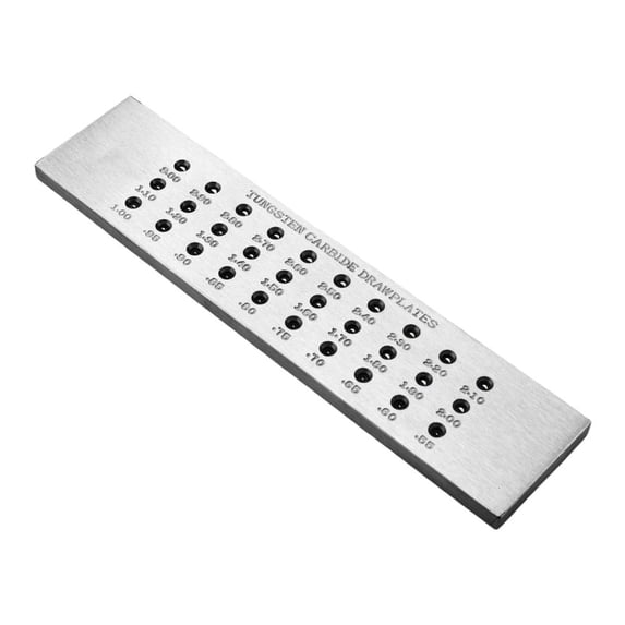 Osdhezcn Multifuntioanl Wire Drawplate Jewelry Making Tool Steel ...