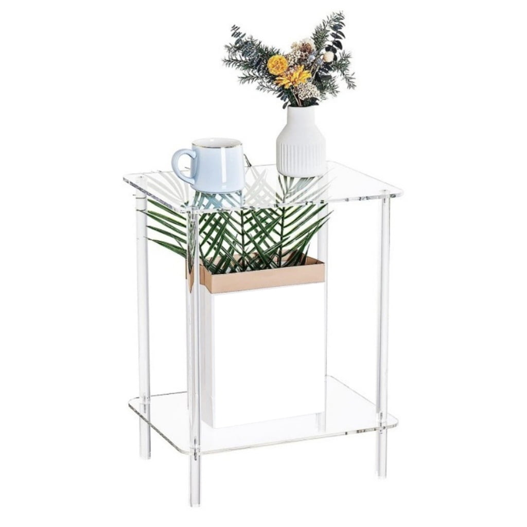 Osdhezcn Multipurpose Acrylic Display Stand with 2 Levels Rack for ...