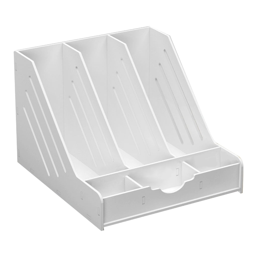 Osdhezcn Multipurpose Bood End Desk Magazine Stand with Pen and Card ...