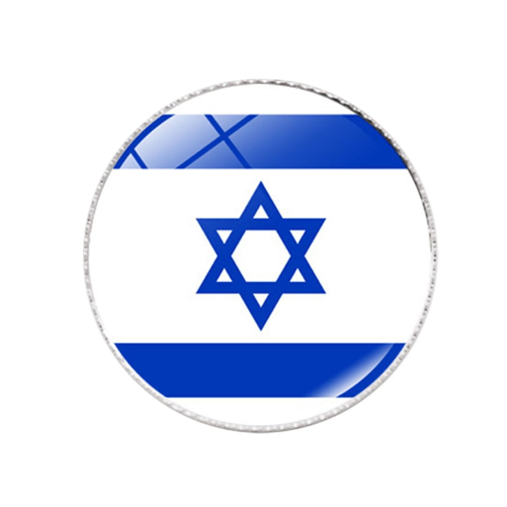 Osdhezcn National Flag Pin Metal Patriotic Lapel Pins Button Pin Round ...