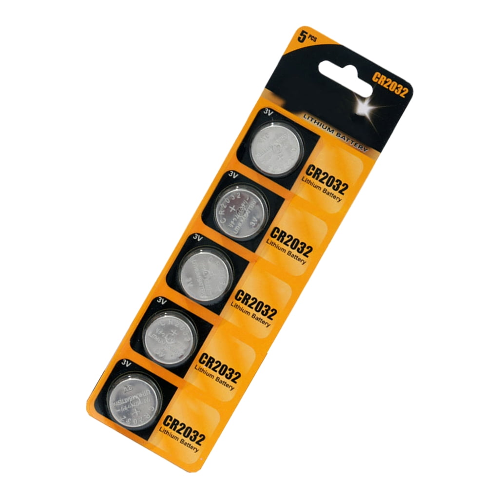 Osdhezcn Pack Of 5/10 CR2032 Button Cell Batteries 3V Lithium Coin ...