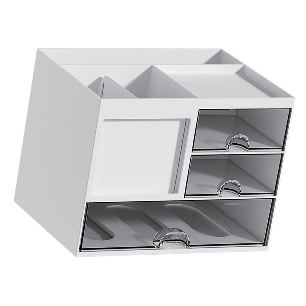 Osdhezcn Pen Organizers with Sliding Drawer Space Saving Desktop ...