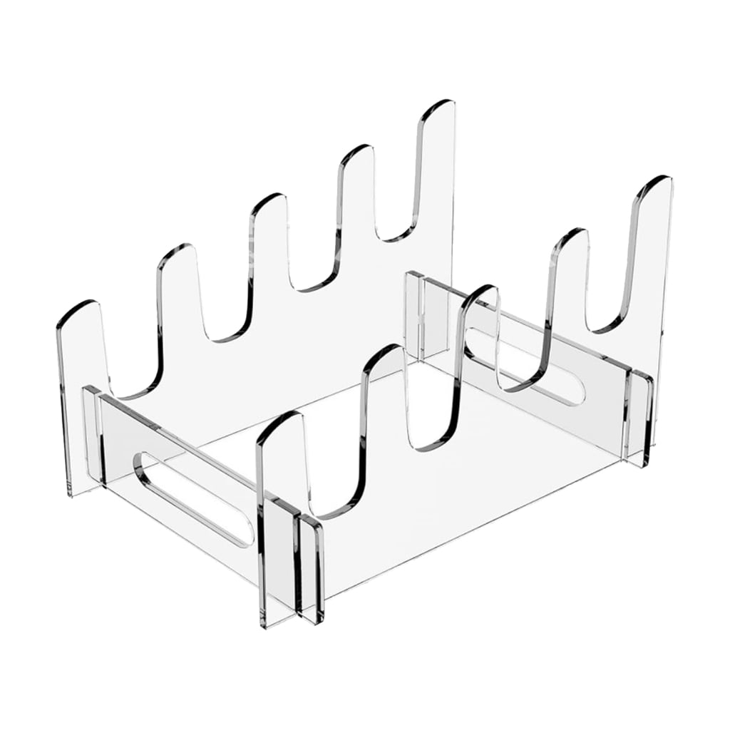 Osdhezcn Portable Acrylic Tray Holder Practical Acrylic Food Plate ...