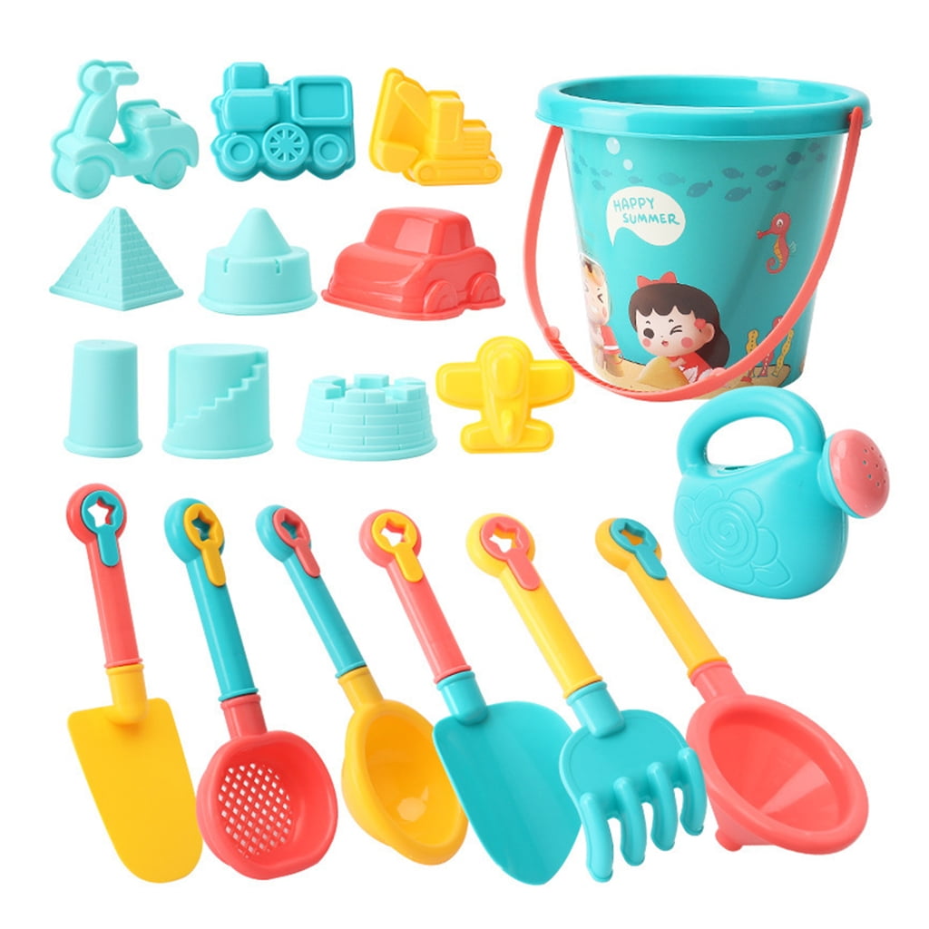Osdhezcn Portable Baby Sand Gadgets Set Toy Colorful Bucket for Infants ...