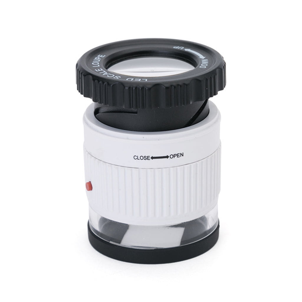 Osdhezcn Portable Magnifier with Scale Magnifying Glass for Precisions ...