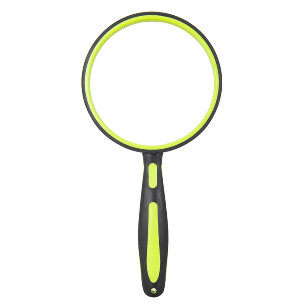 Osdhezcn Portable Magnifying Glass with Nonslip Rubber Handle for Easy ...