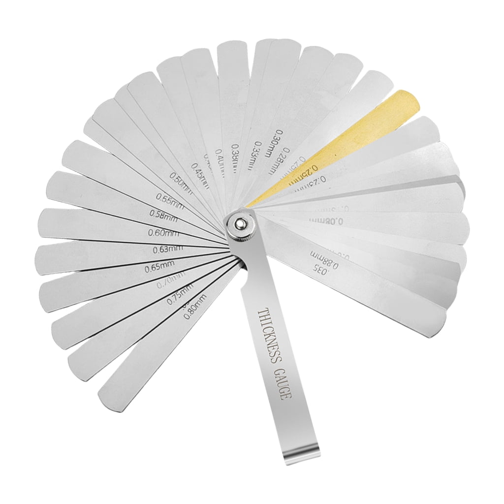 Osdhezcn Professional Feeler Gauge Set Stainless Steel Suitable for ...