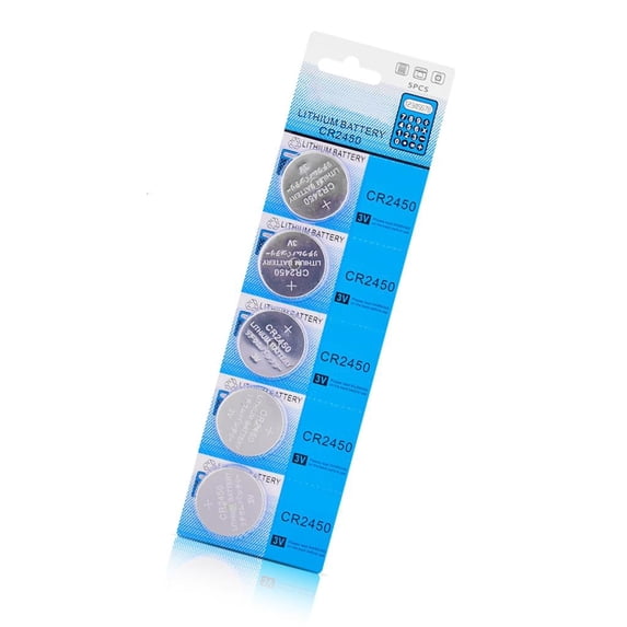 Osdhezcn Quality CR2450 Battery Coin Cells Battery for Keychain ...
