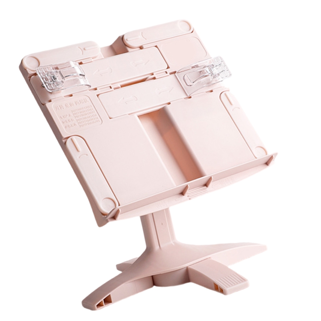 Osdhezcn Reading Stand with Page Clip Foldable Bookstand for Textbook ...