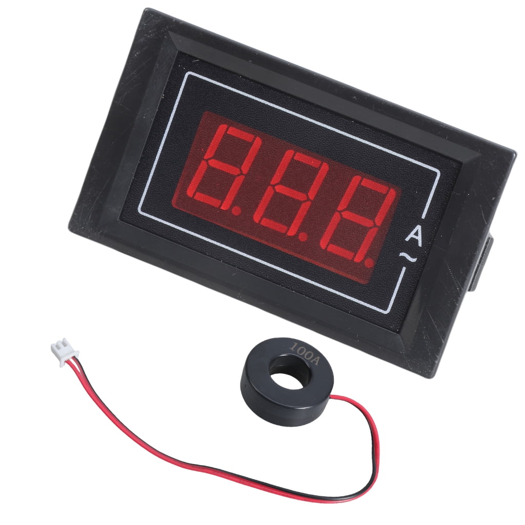 Osdhezcn Reliable 100A AC Current Indicator with External Sensors for ...