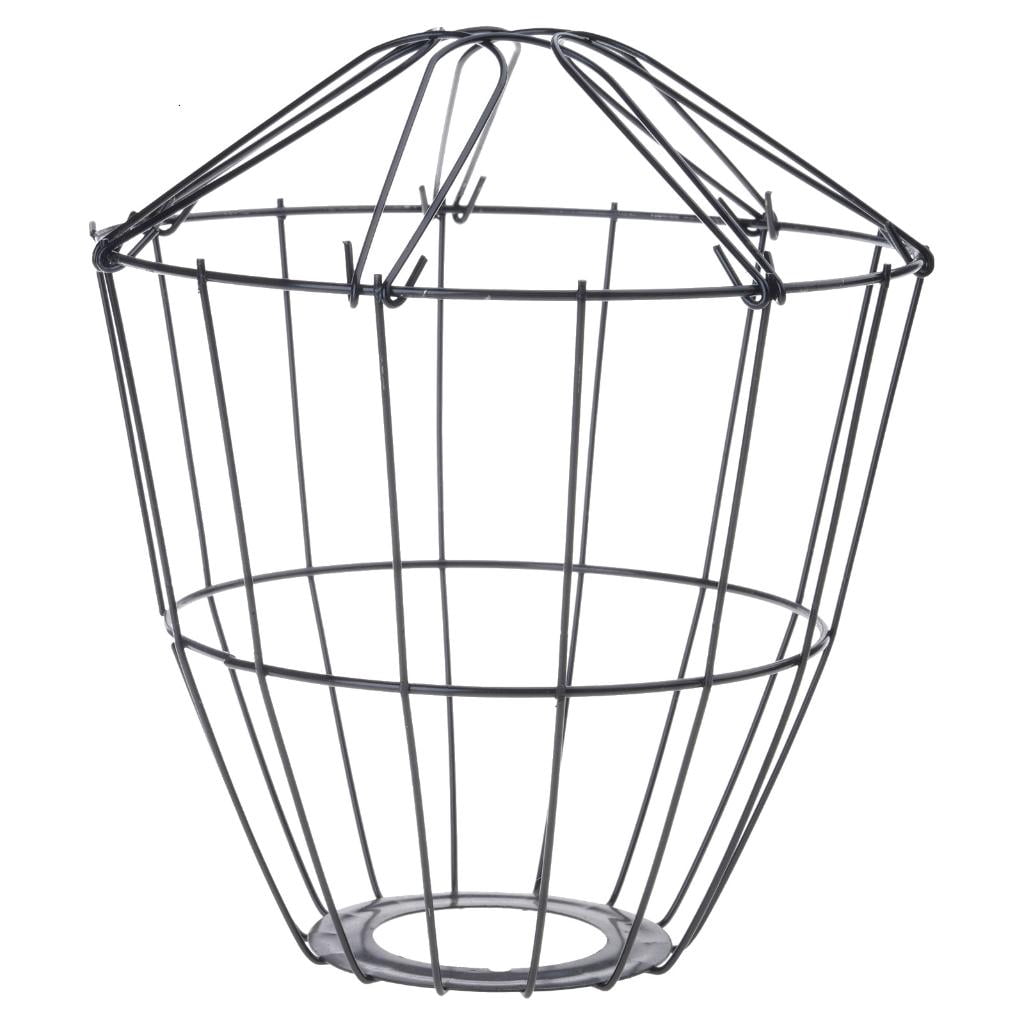 Osdhezcn Retro Hanging Bulb Protective Cover Iron Mesh Shade For ...