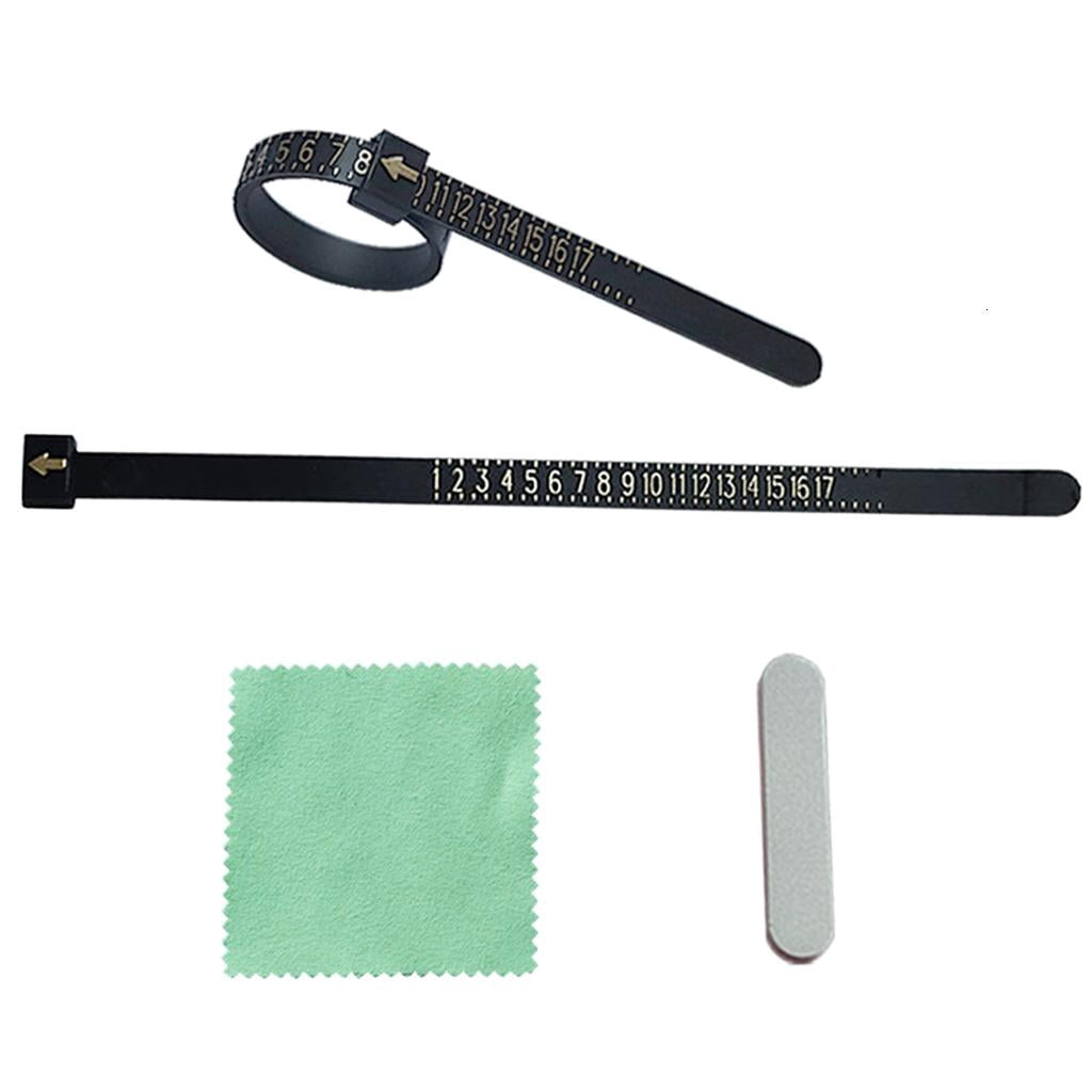 Osdhezcn Rings Sizer Size Measure Set Lightweight Measuring Tool for ...