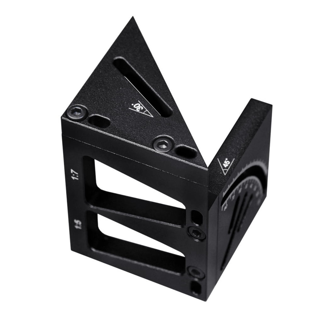 Osdhezcn Ruler AluminumAlloy Carpenter Circular Centerline Marking ...