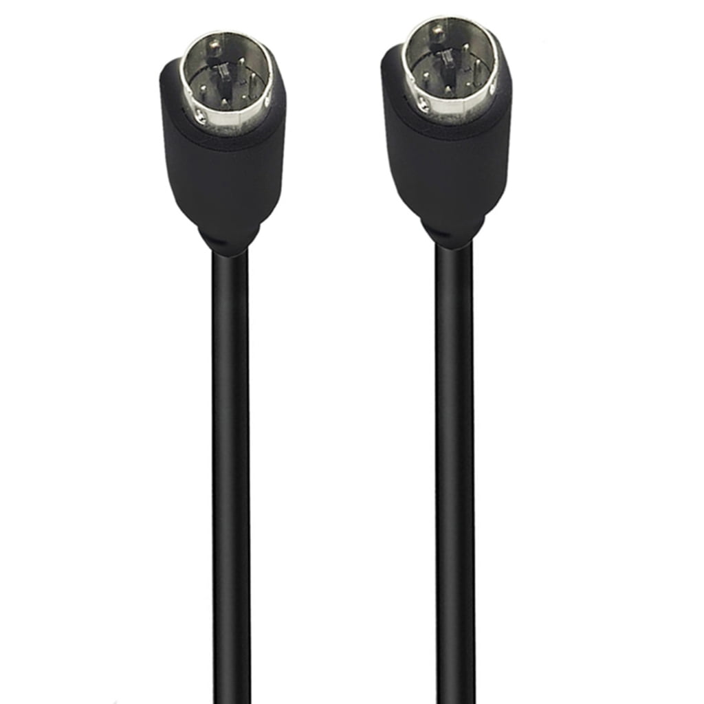 Osdhezcn S Video 5Pin Cable Wire Male to Male mini DIN 5pins S-video ...