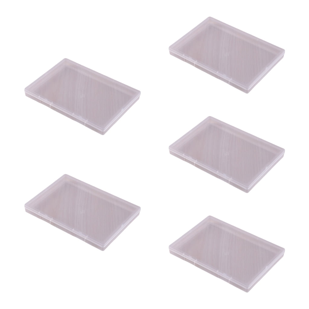 Osdhezcn Set Of 5 Plastic Storage Containers for Home Or Office Use ...
