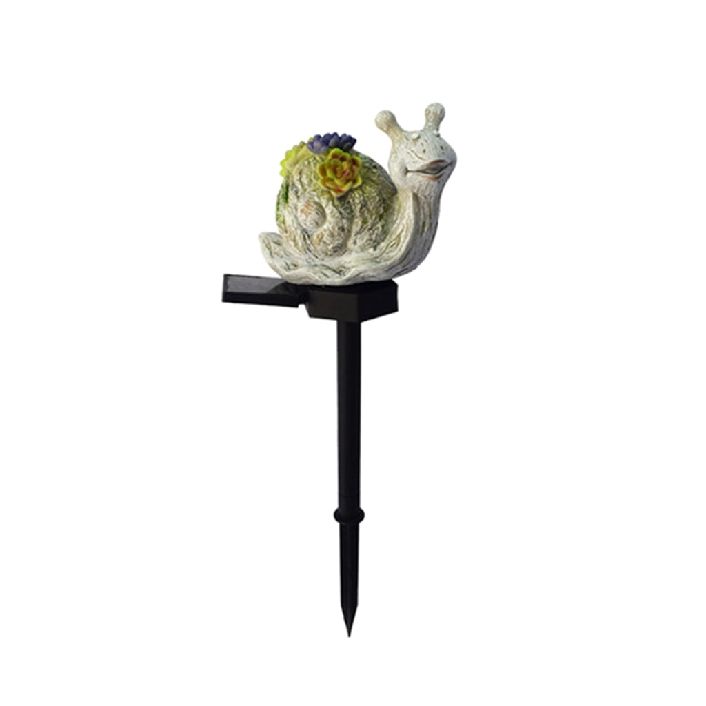 Osdhezcn Snail Owl Solar Lights For Garden Balcony Decoration Solar ...