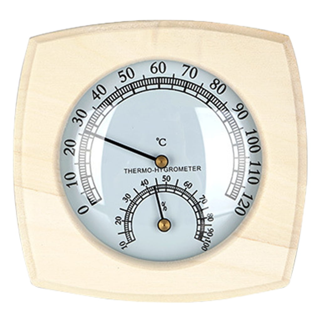 Osdhezcn Solid Wood Indoor Thermometers for Precise Humiditys and ...