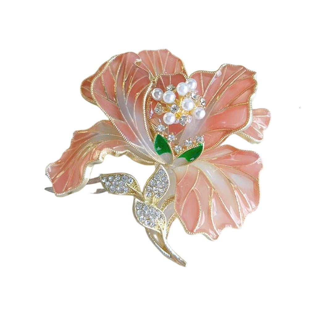 Osdhezcn Sophisticated Brooch Sparkling Badge Cultural Inspired Design ...