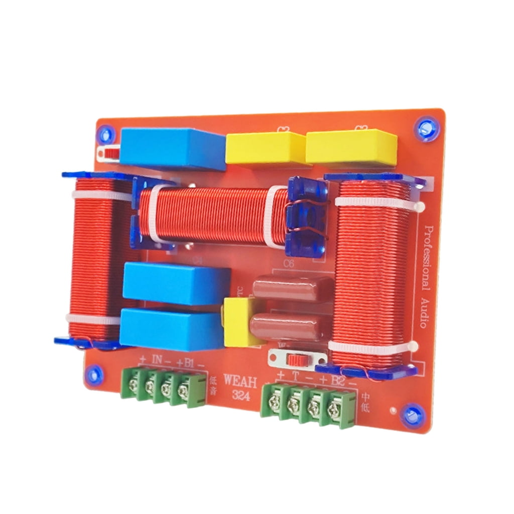 Osdhezcn Speaker Crossovers Filters 400W 3 Way Adjustable Audiophiles ...