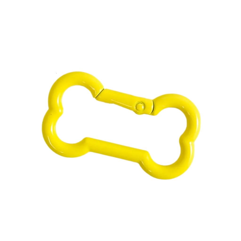 Osdhezcn Spring Loaded Bone Keychain For Crafting Enthusiasts Glossy ...