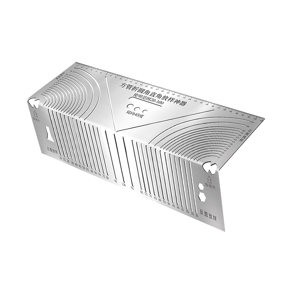 Osdhezcn Stainless Marking Ruler Parallel Line Drawing Tool for ...