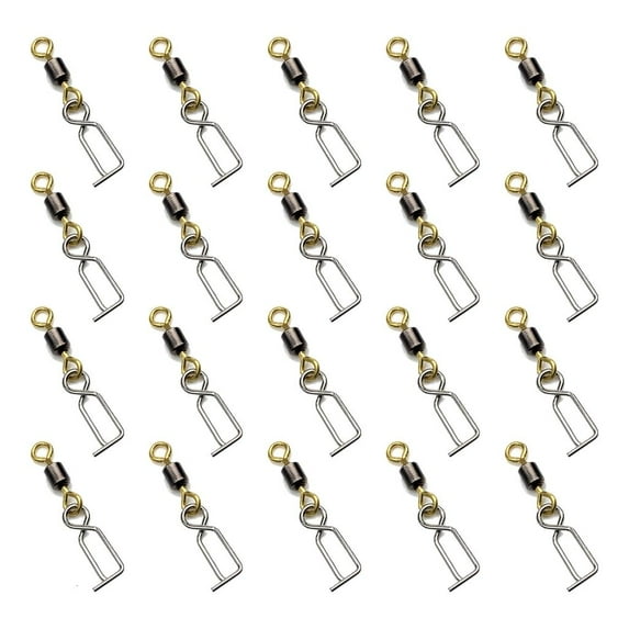 Osdhezcn Stainless Steel Fast Lock Clip Swivels Fast Change Lure Clip ...