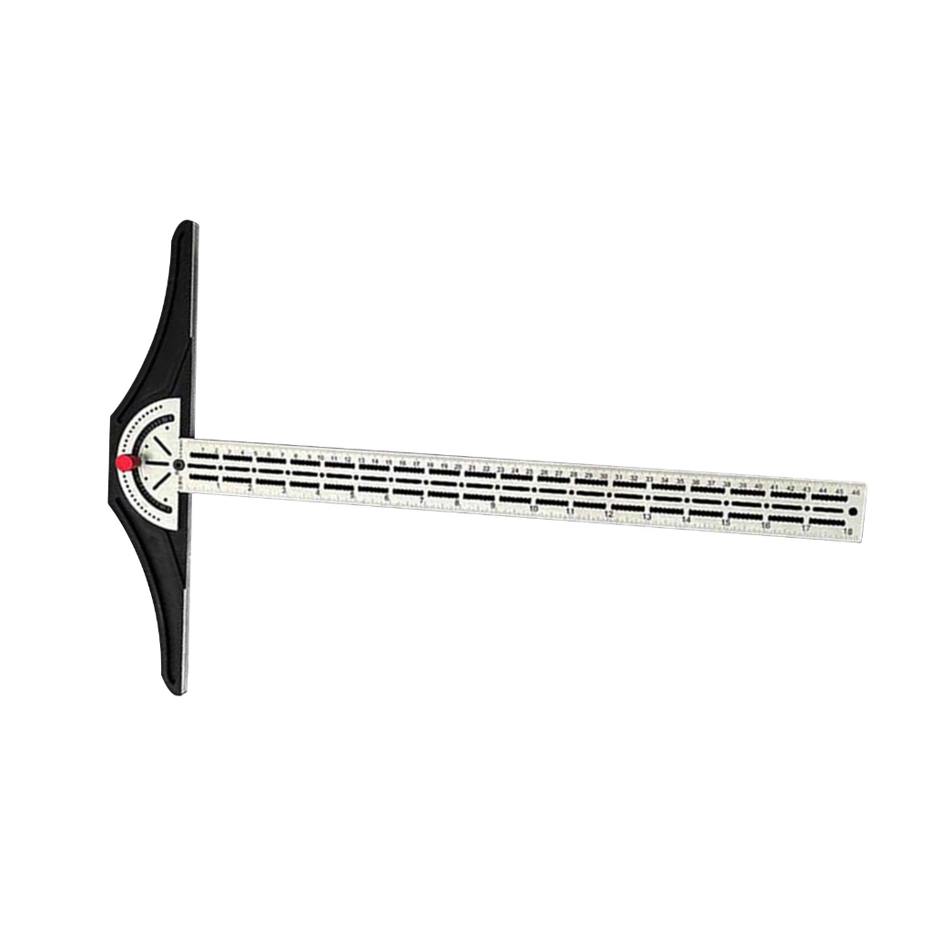 Osdhezcn Stainless Steel Woodworking Edges Ruler Protractor Angles ...