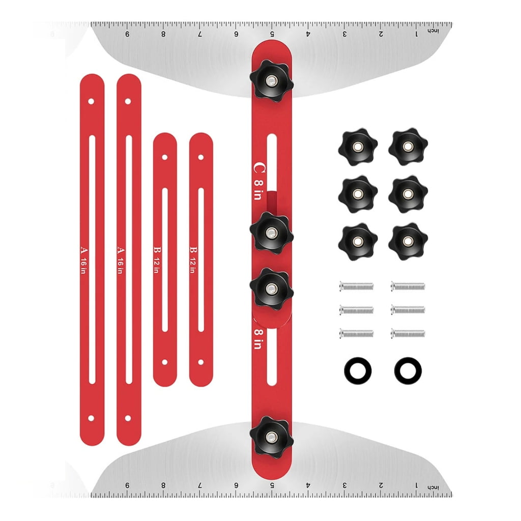 Osdhezcn Stair Treads Template Tool 10in-53in Stair Treads Measuring ...