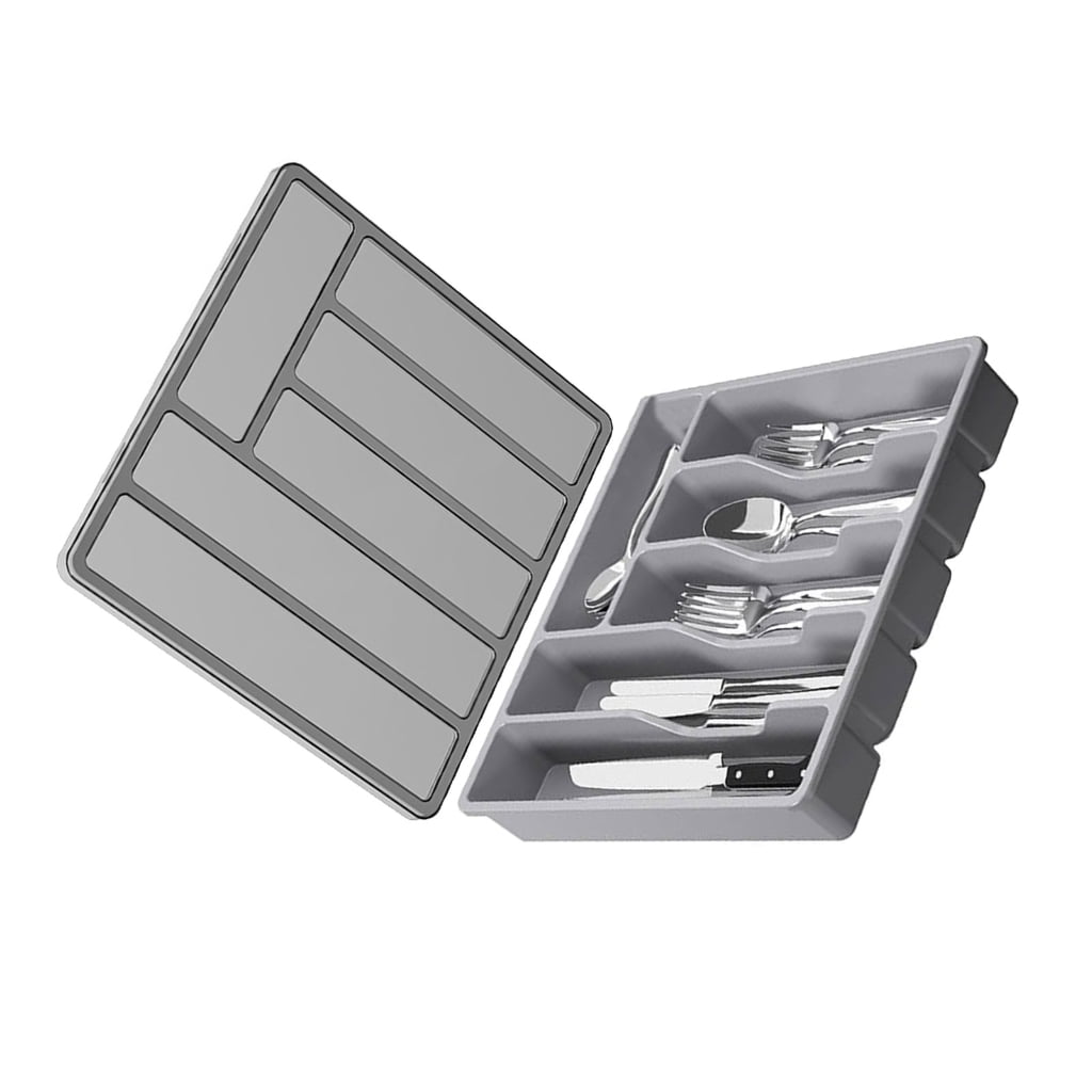 Osdhezcn Sturdy Silverwares Drawer Organizer Kitchen Drawer Divider for ...