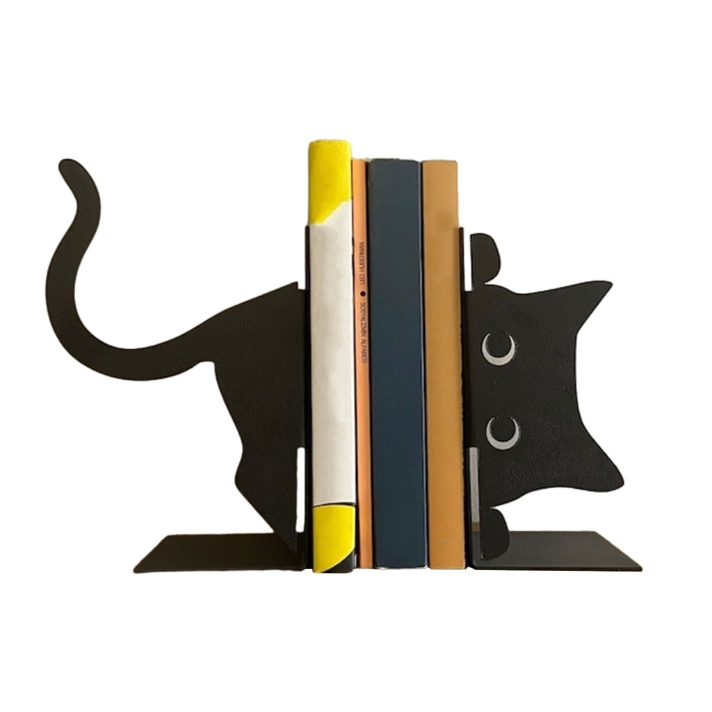 Osdhezcn Stylish Cat Theme Book Organizer Shelf Perfect for Cat ...