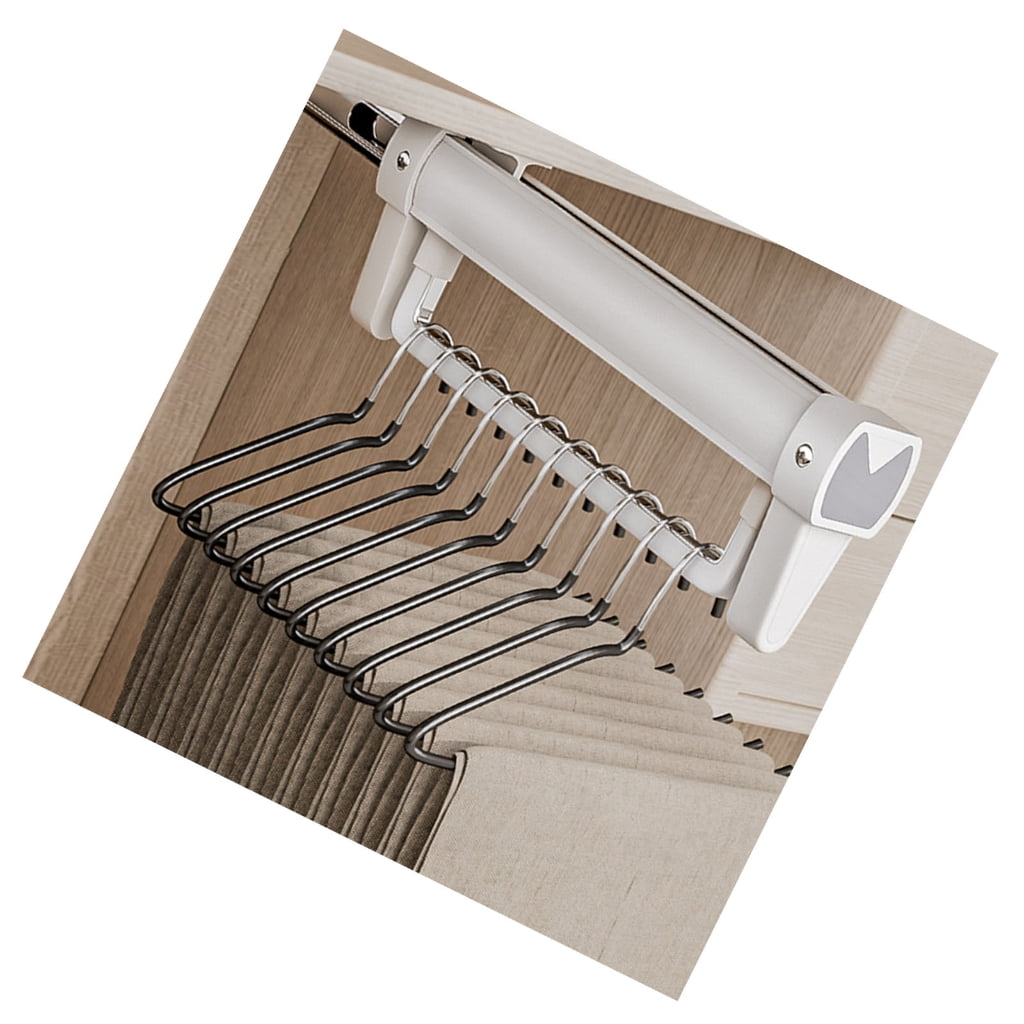 Osdhezcn Stylish Clothes Storage Rod for Wardrobes Portable Hanging ...