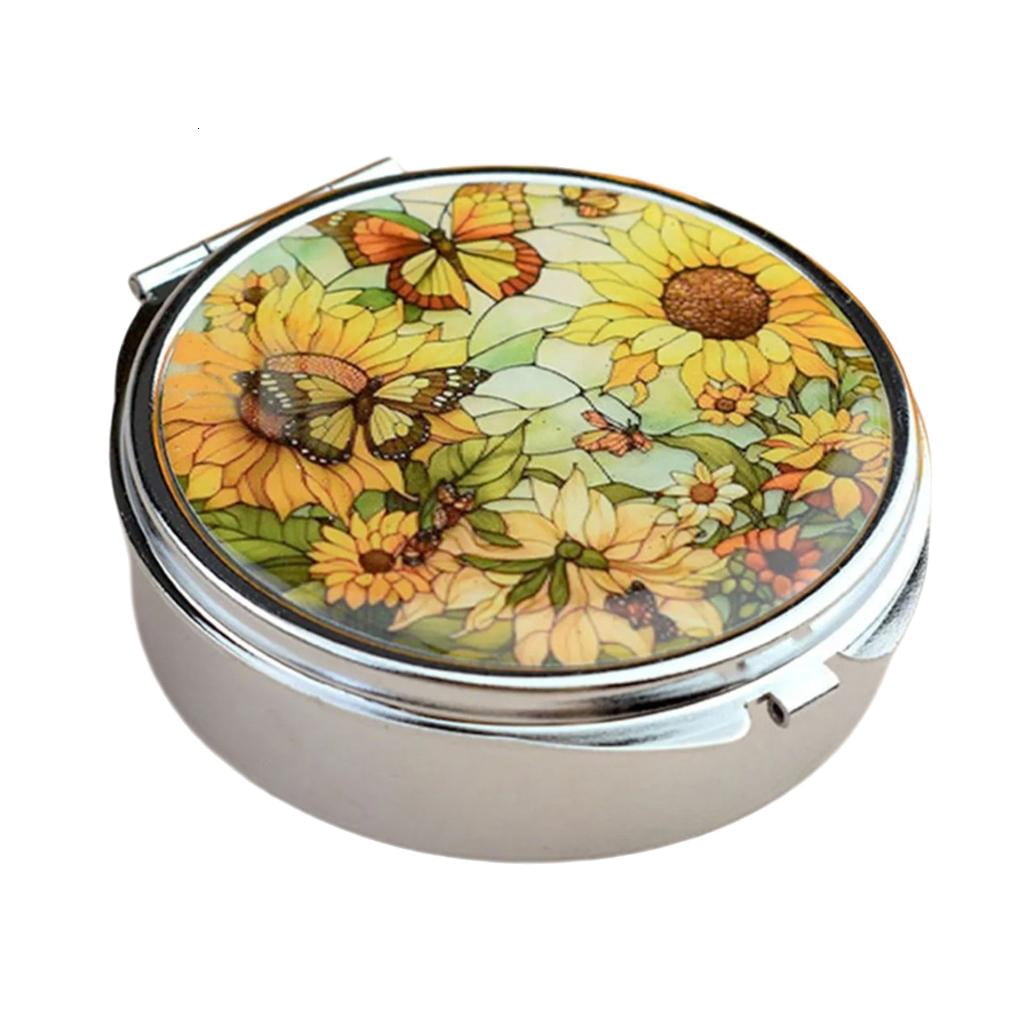 Osdhezcn Stylish Travel Jewelry Box Featuring Mirror and Lockable ...