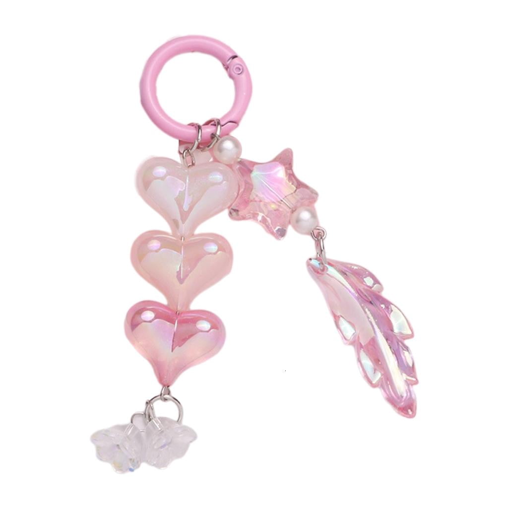 Osdhezcn Sweet Heart Keychains Party Gifts Acrylic Material Cute ...