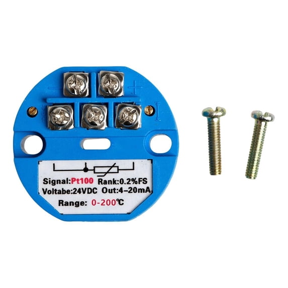 Osdhezcn Temperature Transmitter Module PT100 Sensors DC24V 4-20mA ...
