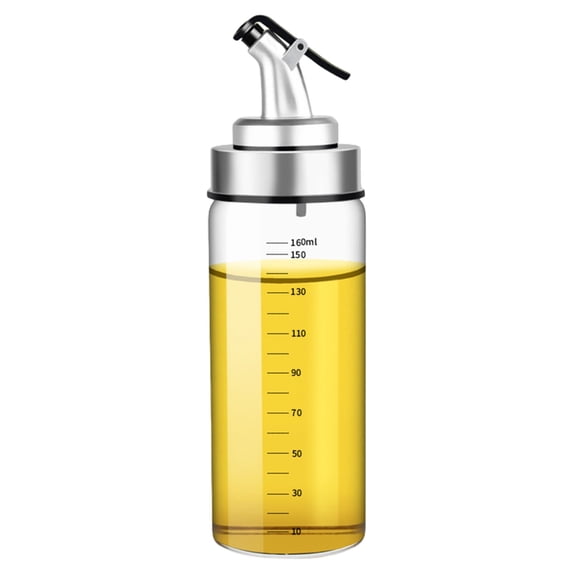 Osdhezcn Transparent Kitchen Oil Bottle Borosilicate Glass Heatproof ...