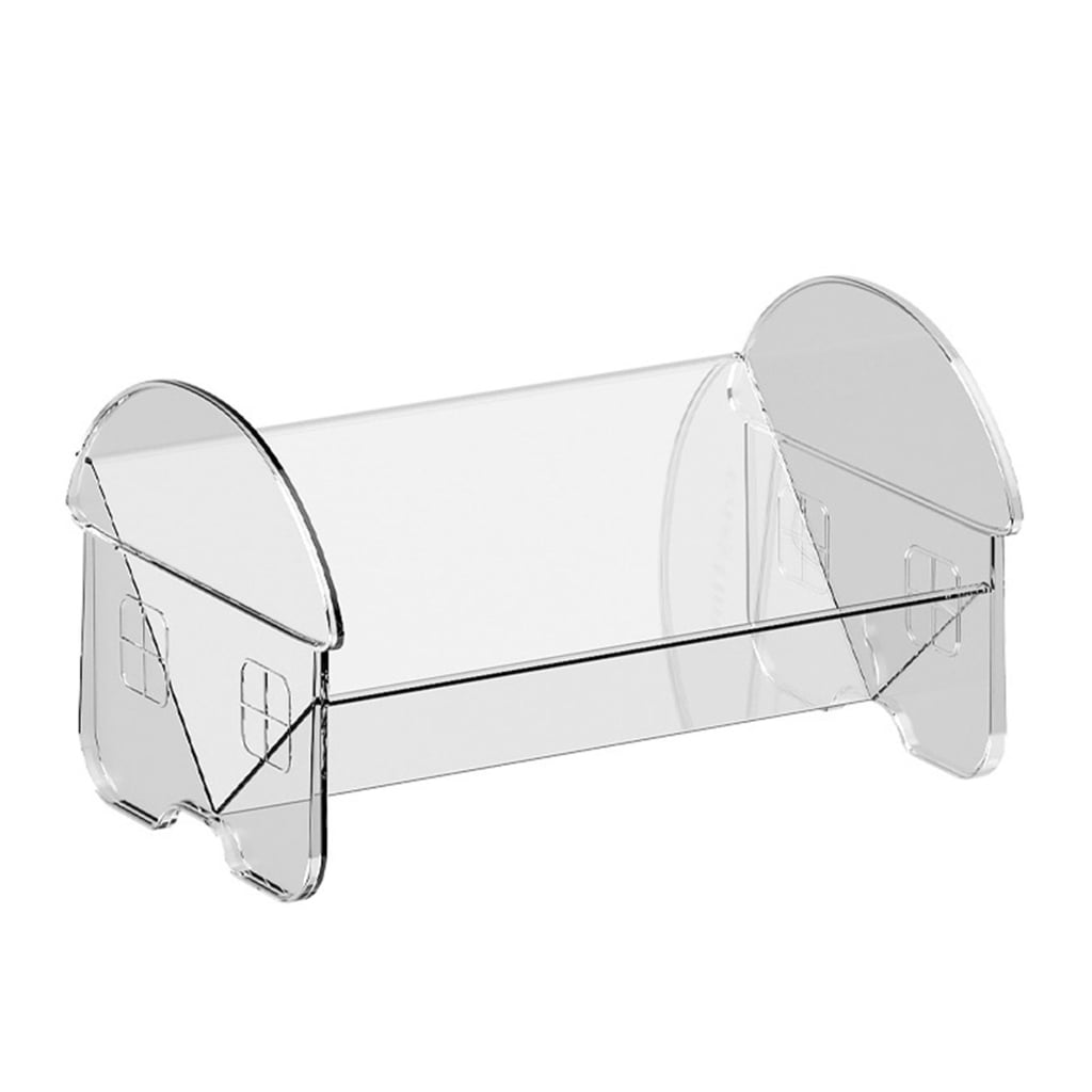 Osdhezcn Transparent Plastic Book Rack Multifunctional File Holder ...