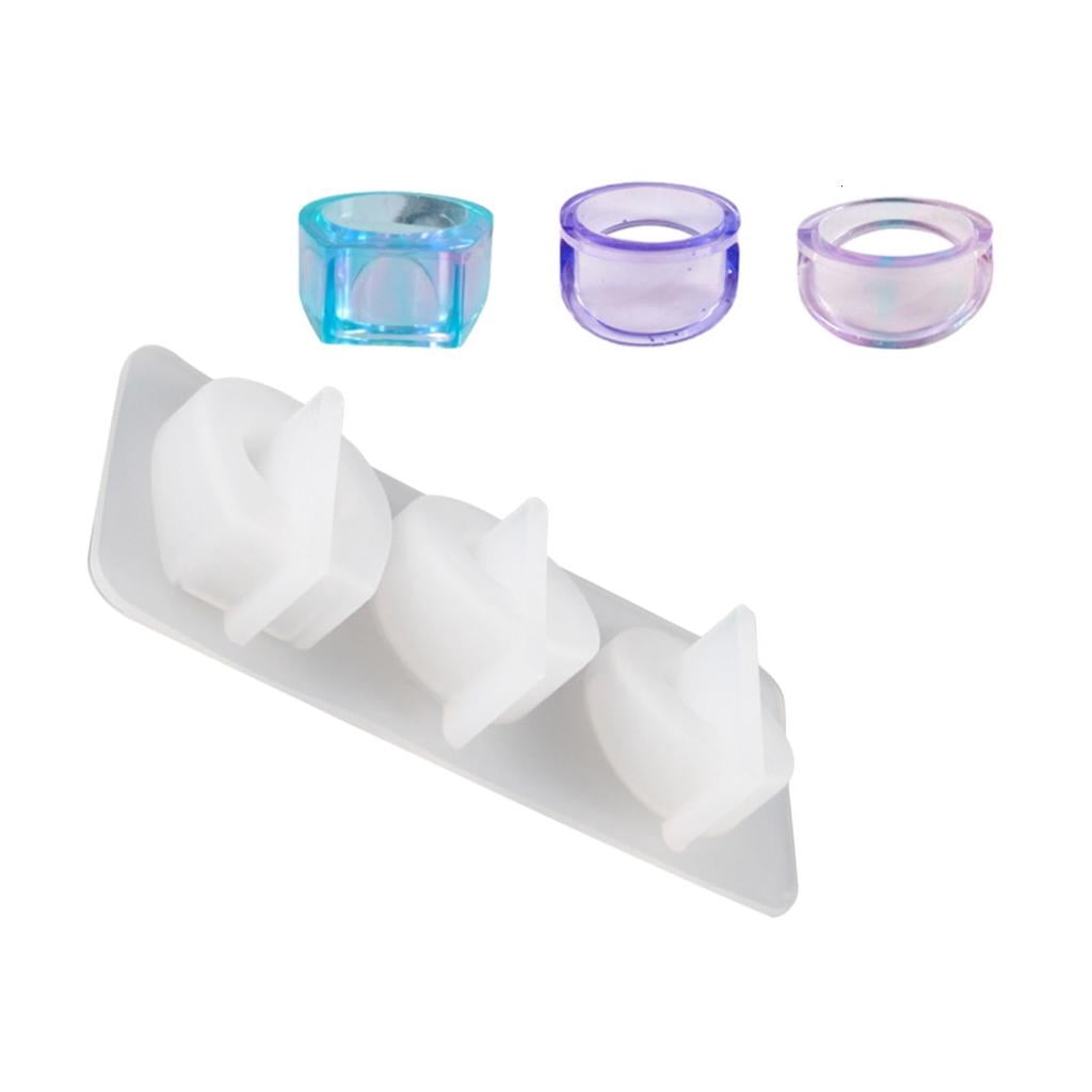 Osdhezcn Triple Linked Ring Silicone Molds Artistic Silicone Ring Molds ...