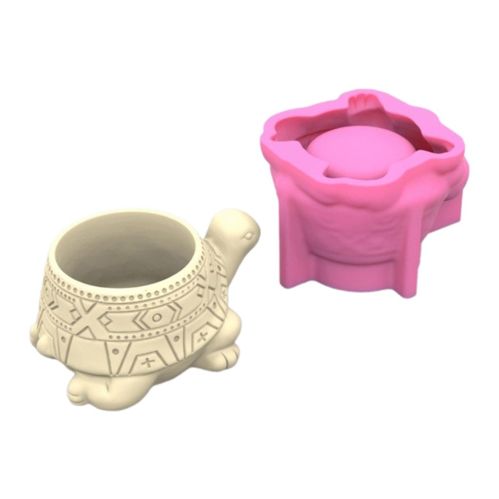 Osdhezcn Turtles Shape Flexible Crafting Moulds Silicone Texture Unique ...