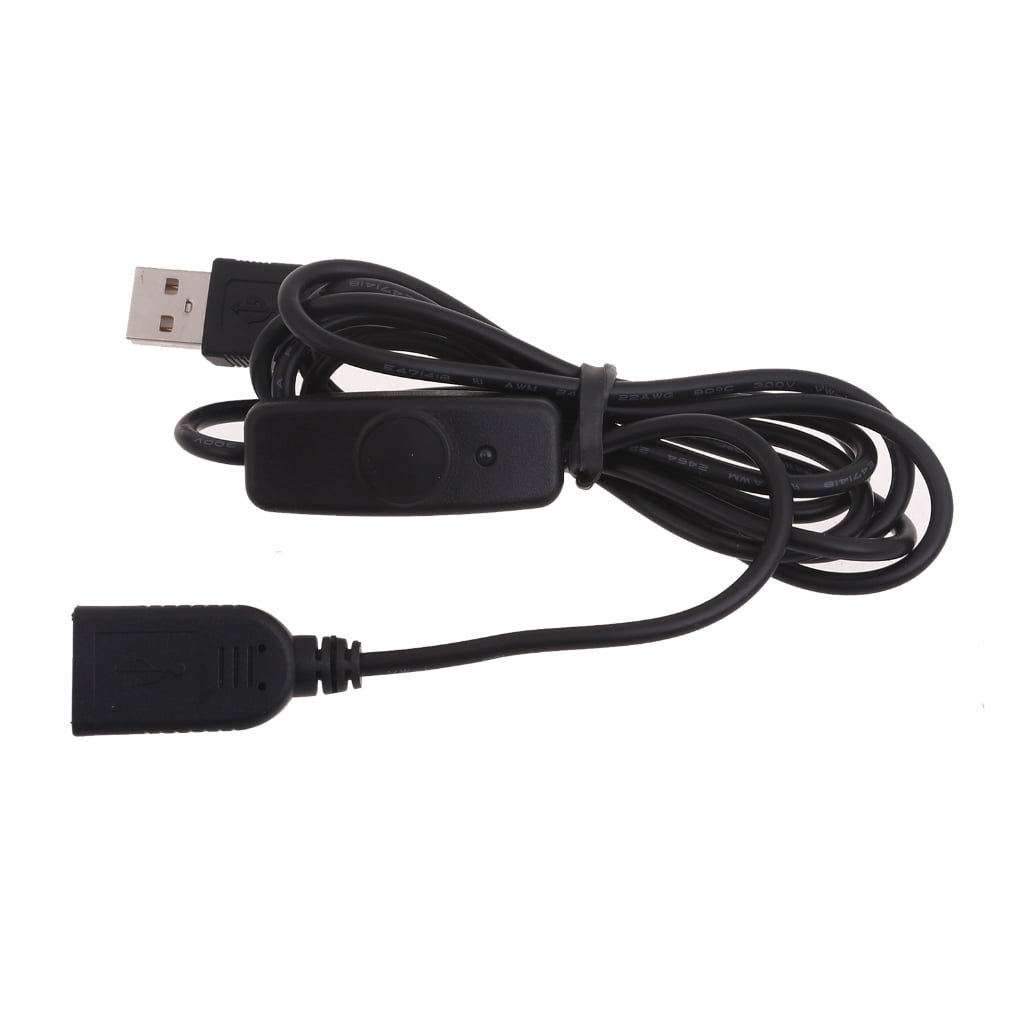 Osdhezcn USB Extension Cable Cord with Switches, Male to Female ...