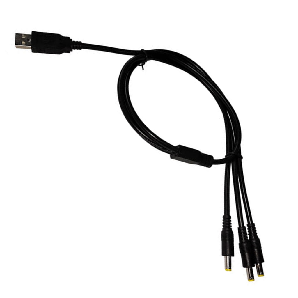 Osdhezcn USB Male to 5.5x2.5mm Power Adapter Cable Extension Cable 5 ...