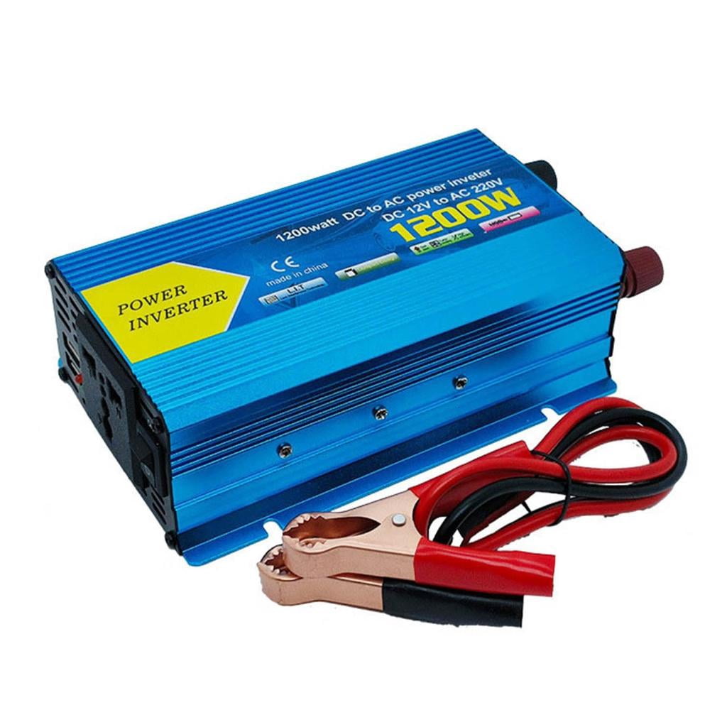 Osdhezcn Universal Compatibility Power Inverters 12VDC to 110V 220V ...