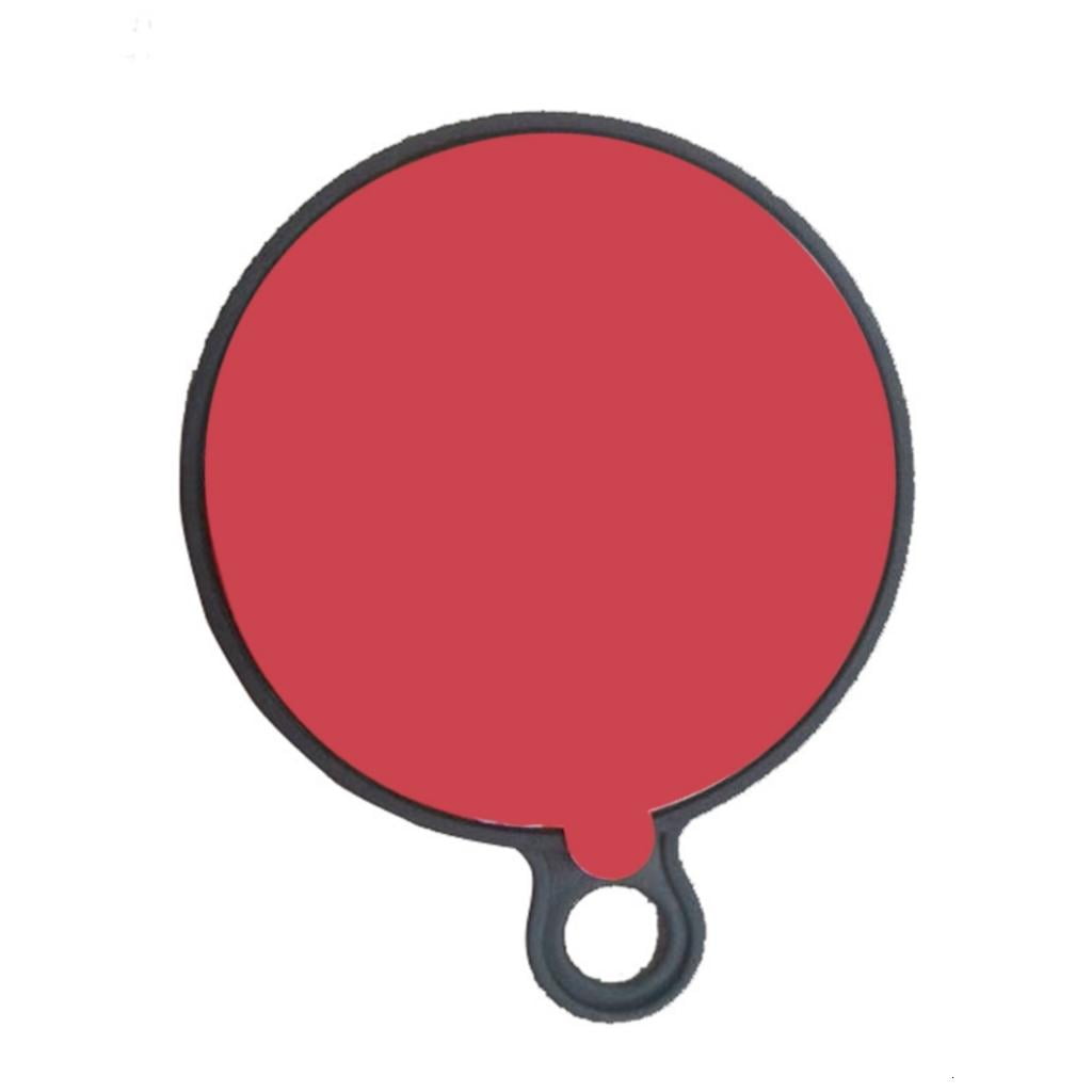 Osdhezcn Universal Round Dashboard Suction Pad Red Color Mounting Base ...