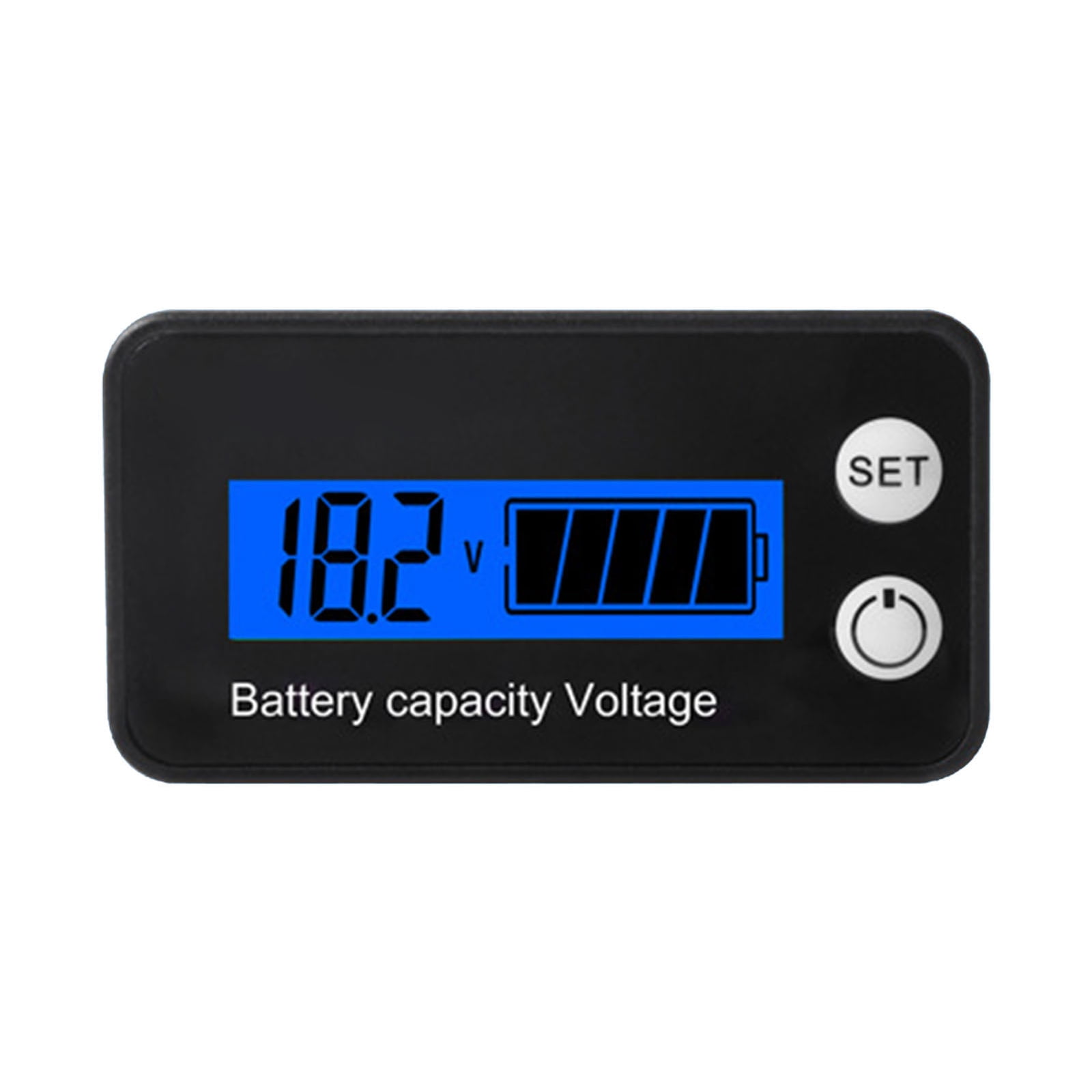 Osdhezcn Upgraded Battery Capacity Voltage Meter Battery Capacity Gauge ...