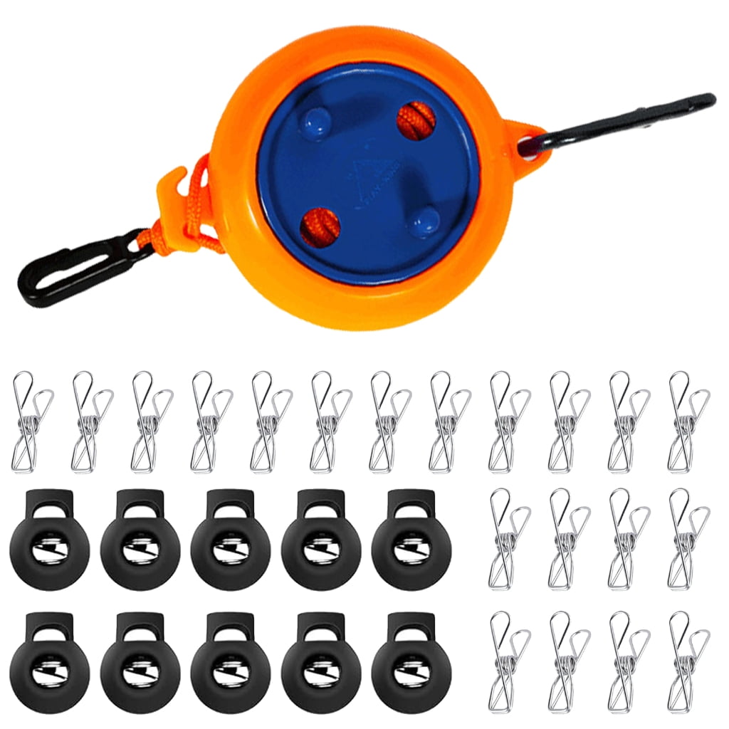 Osdhezcn Versatile Clothes Drying String Clothesline with Secure ...