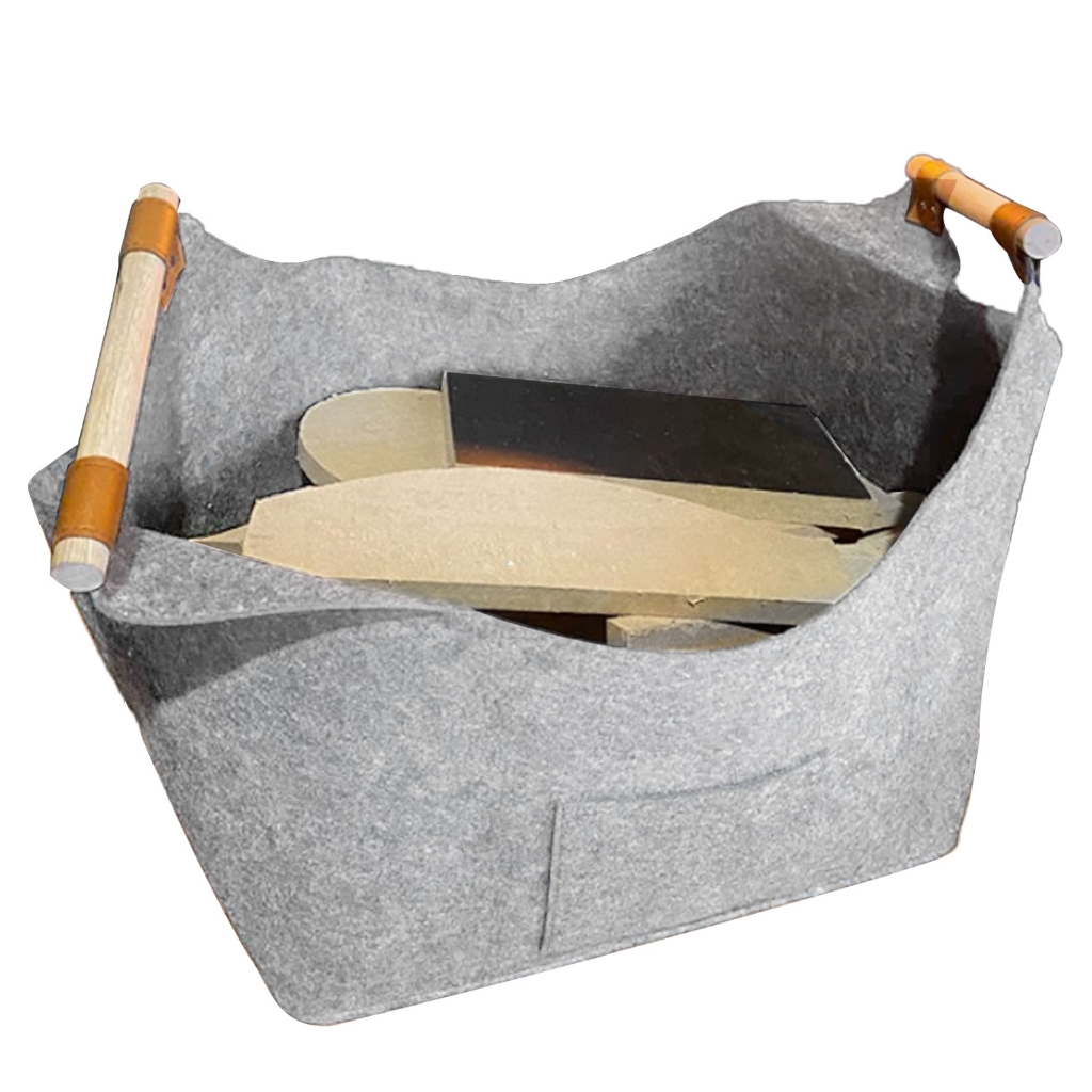 Osdhezcn Versatile Log Storage Bin Durable Woods Container Basket for ...