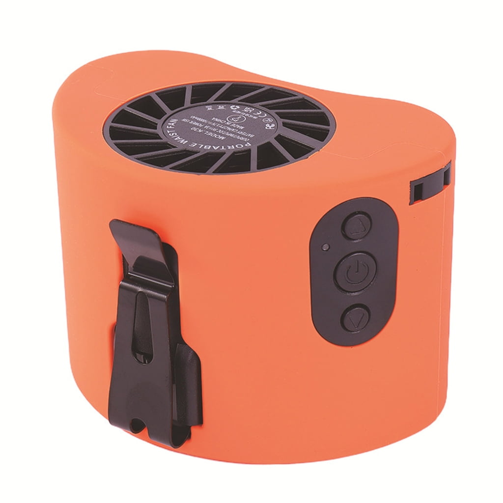 Osdhezcn Wearable Fan Outdoor Work Fans Waist Clip Fan Plastic Material ...