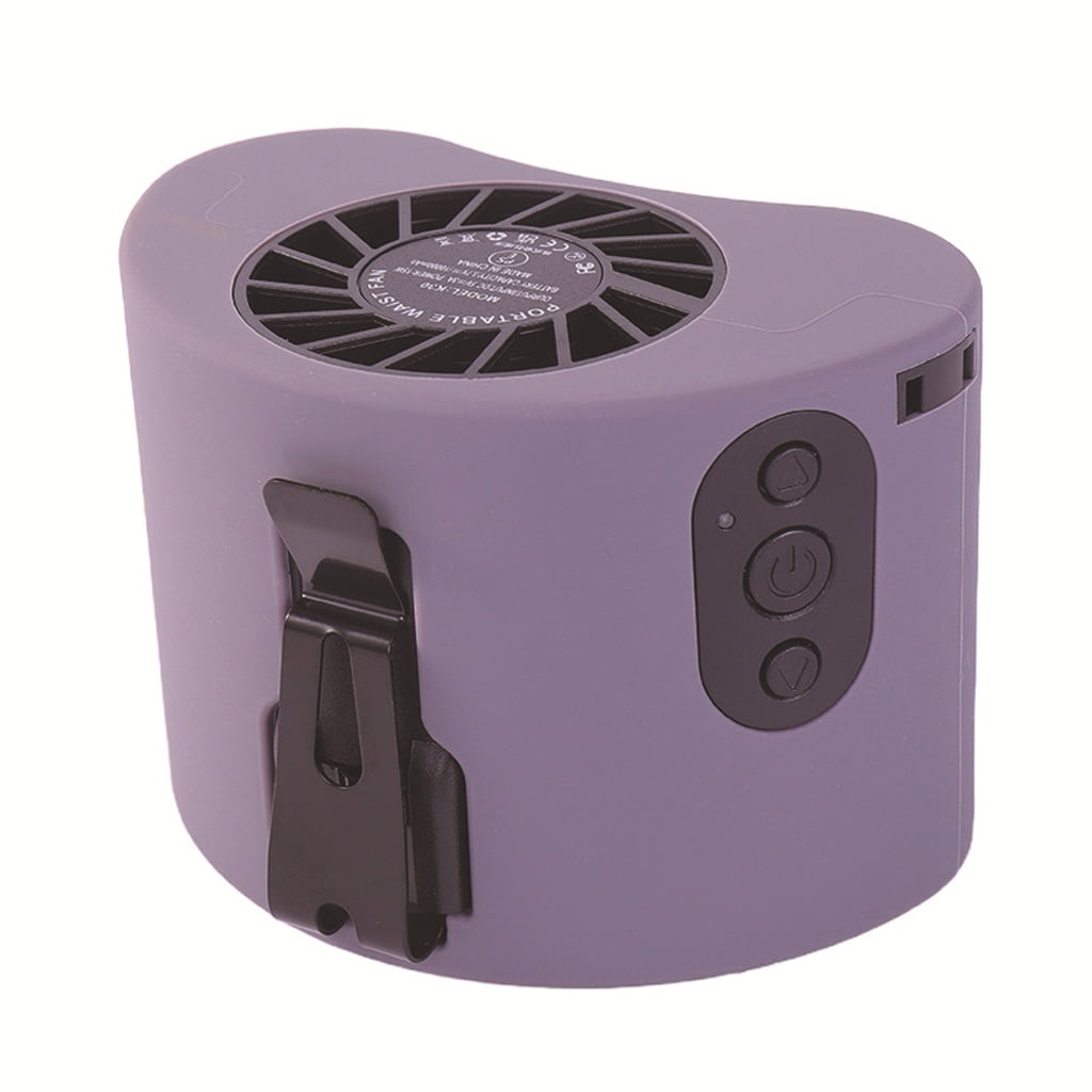 Osdhezcn Wearable Fan Outdoor Work Fans Waist Clip Fan Plastic Material ...