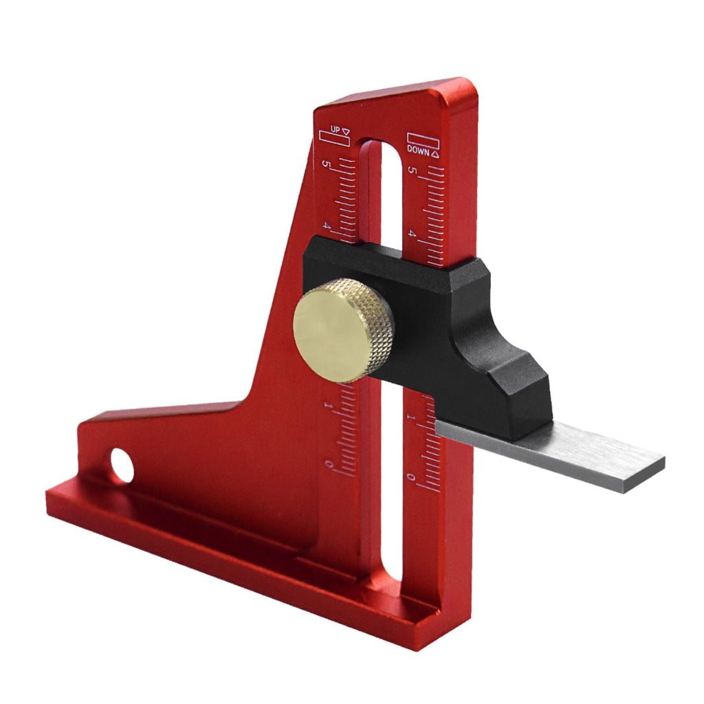 Osdhezcn Woodworking Depth Measuring Device Aluminum Height Meter Depth ...