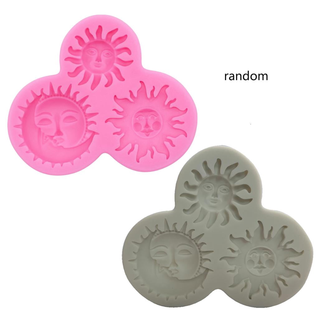Osdhezcn for Sun Moon Shaped Epoxy Casting Mold Art Craft Making DIY ...