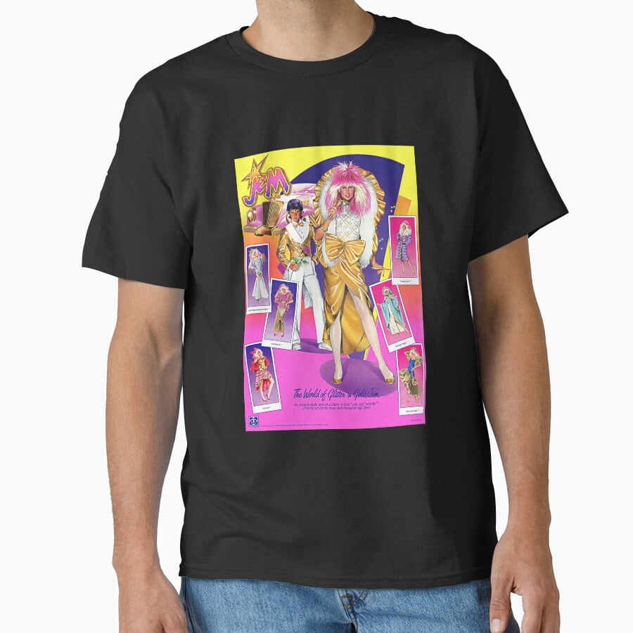 Osec 1986 Jem And The Holograms - Glitter N Gold Remaster Classic T ...